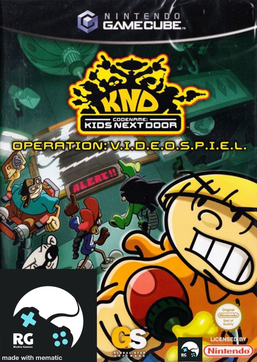 Codename Kids Next Door Operation VIDEOGAME - Gamecube – RickieGames