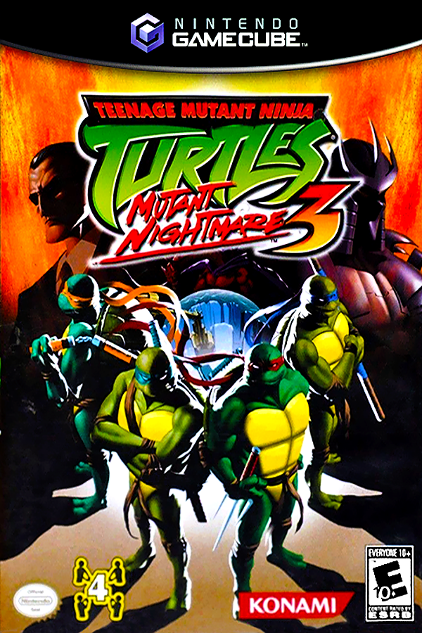Teenage Mutant Ninja Turtles 3 Mutant Nightmare - Gamecube CIB ...